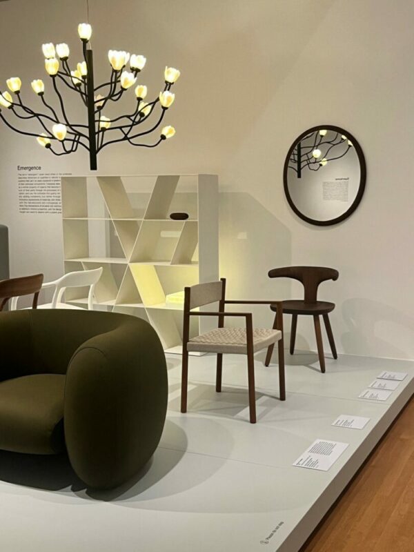 Zanat's three products designed by Naoto Fukasawa are exhibited in the ...